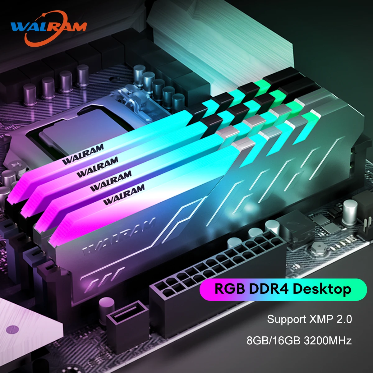 WALRAM-Desktop-Memory-Ram-Dual-Channel-Memory-Module-UDIMM-Ram-XMP-8GB ...