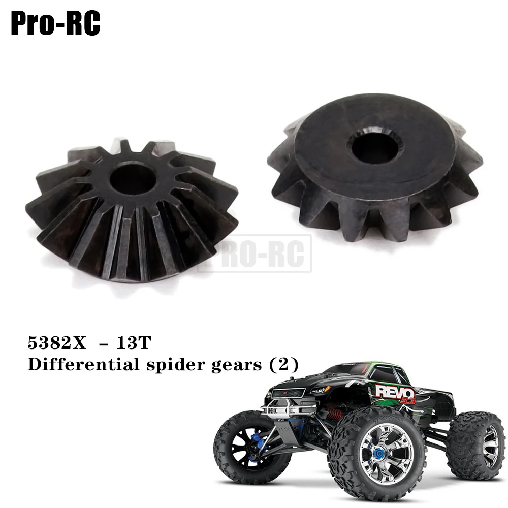 4Pcs 5382X 2.0MM 13T Harden Steel Differential Spider Gears Set for RC ...