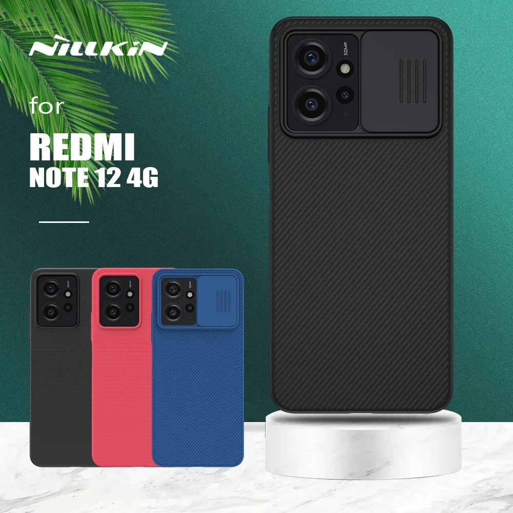for-Xiaomi-Redmi-Note-12-4G-Case-Nillkin-CamShield-Slide-Camera-Case ...