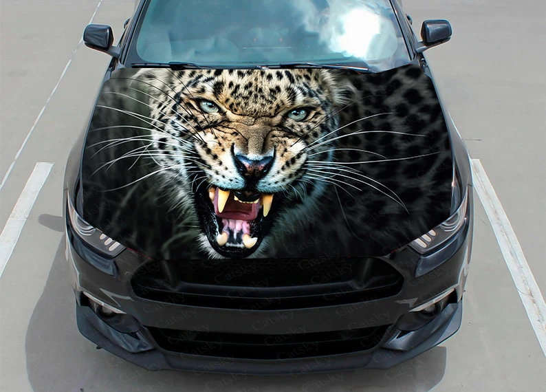Leopard-Car-Hood-Decals-Vinyl-Stickers-Graphic-Packaging-Decals-Car ...