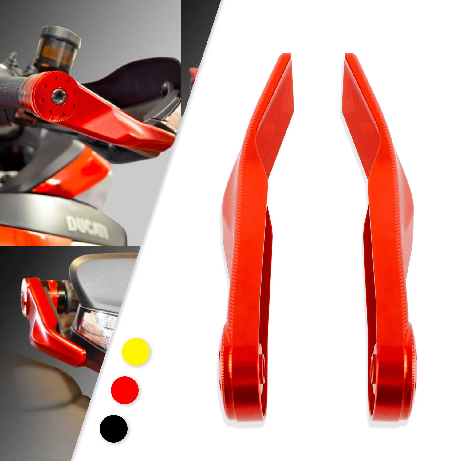 Motorcycle Handlebar Handguard Protector | Ducati Hypermotard 950 ...
