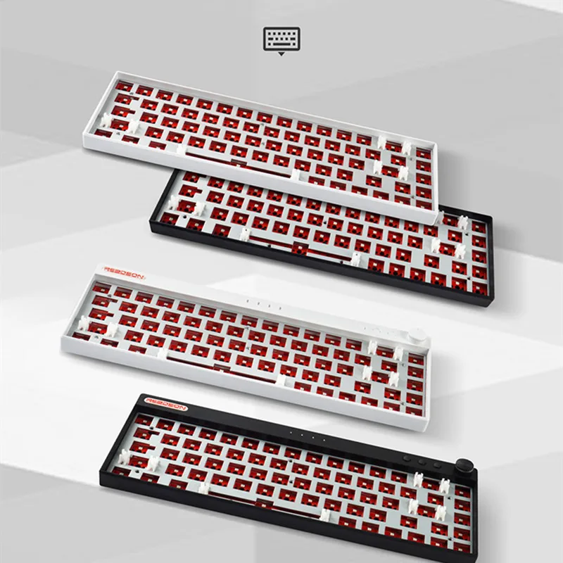 Finalkey V65 R2 Mechanical Keyboard Bluetooth Keyboard Kit, 55% OFF