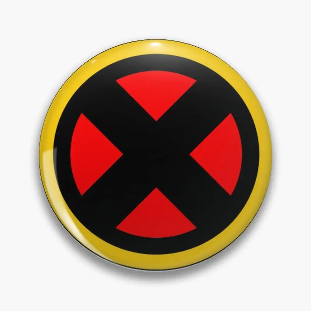 Xmen Logo Pin Buttons Brooches Jewelry Accessory Customize Brooch ...