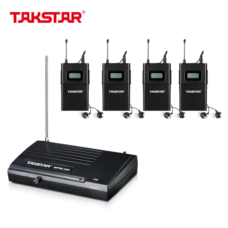 Takstar WPM-200 Wireless Monitor Singer Stage Return Music ...