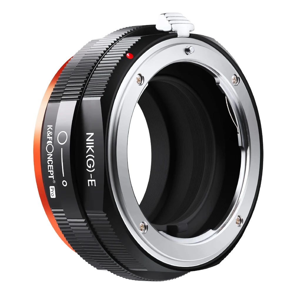K&F Concept NEX(G) Lens Mount Adapter E Camera with Aperture Control ...
