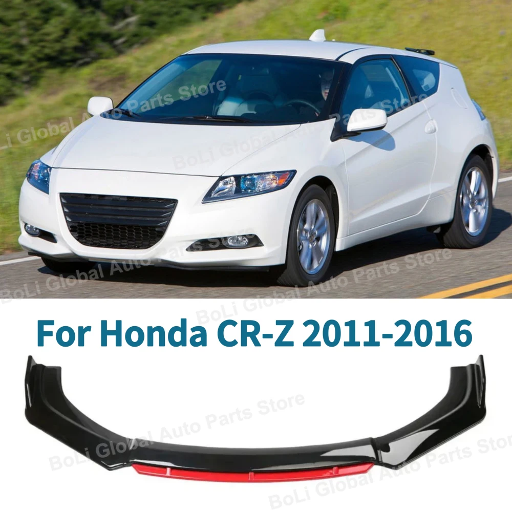 For Honda CR-Z 2011-2016 Front Bumper Lip Auto Chin Spoiler Splitter ...