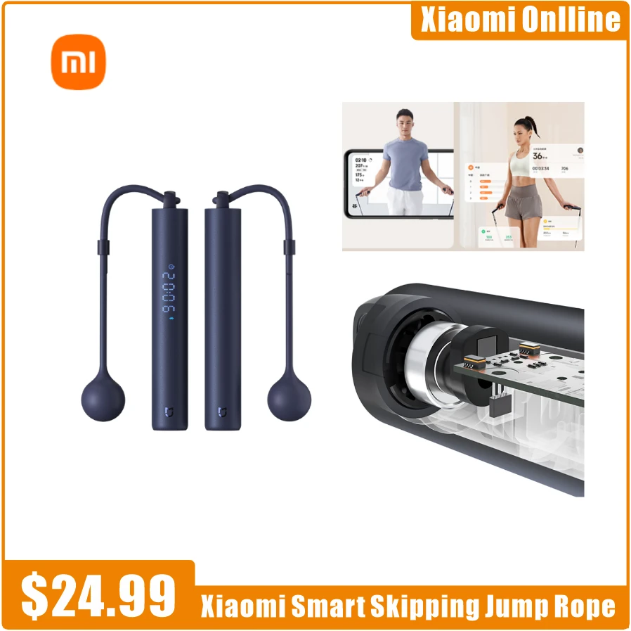 Xiaomi Mijia Smart Skipping Jump Rope Digital Counter With App ...