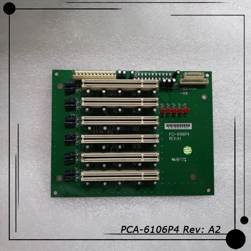 PCA-6106P4-Rev-A2-For-Advantech-Industrial-Computer-Backplane-6-slot ...