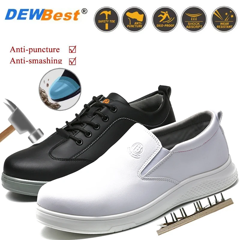 New-microfiber-leather-PU-sole-anti-static-white-protective-anti-smash ...