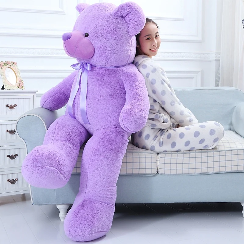 Giant Purple Teddy Bear