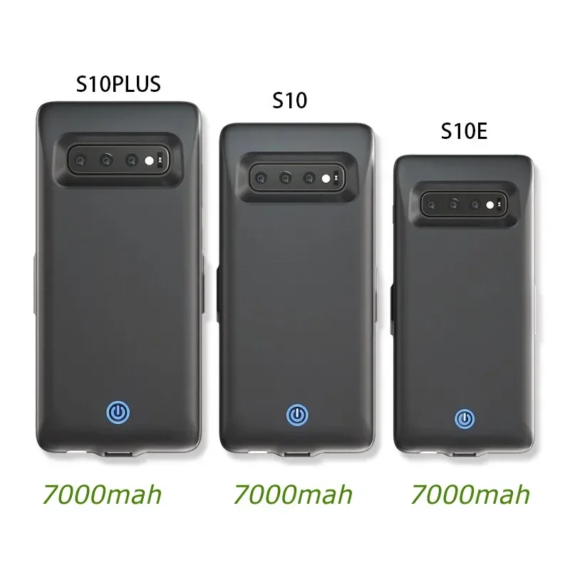 For-Samsung-Galaxy-S10-S10e-S10-Plus-7000mah-Battery-Charger-Case ...