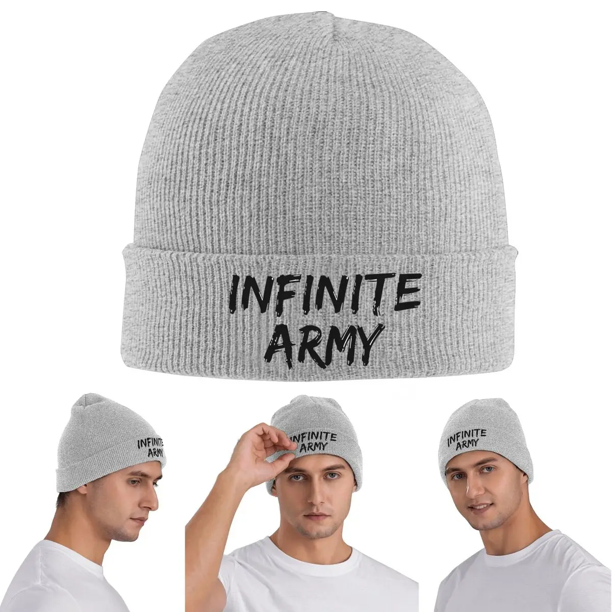Caylus Merch Infinite Army Warm Knitted Cap Winter Knit Bonnet Hat ...