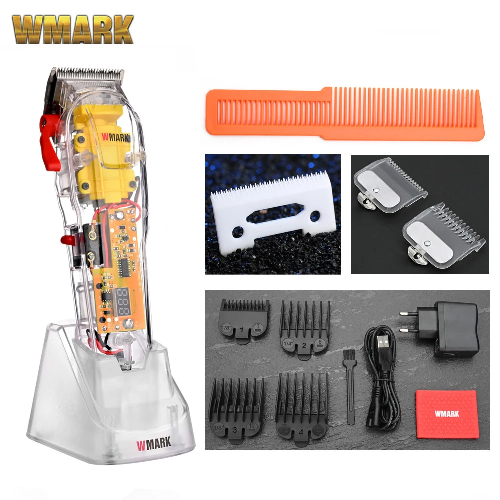 2021 WMARK New Model NG 108 Rechargeable Hair Cutting Machine Hair ...
