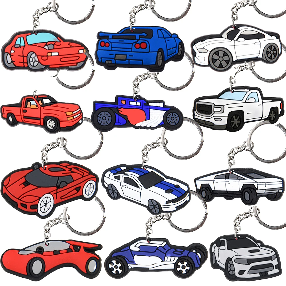 1pcs-Transportation-Vehicles-Keychains-Boys-Girls-Colorful-Keyrings ...