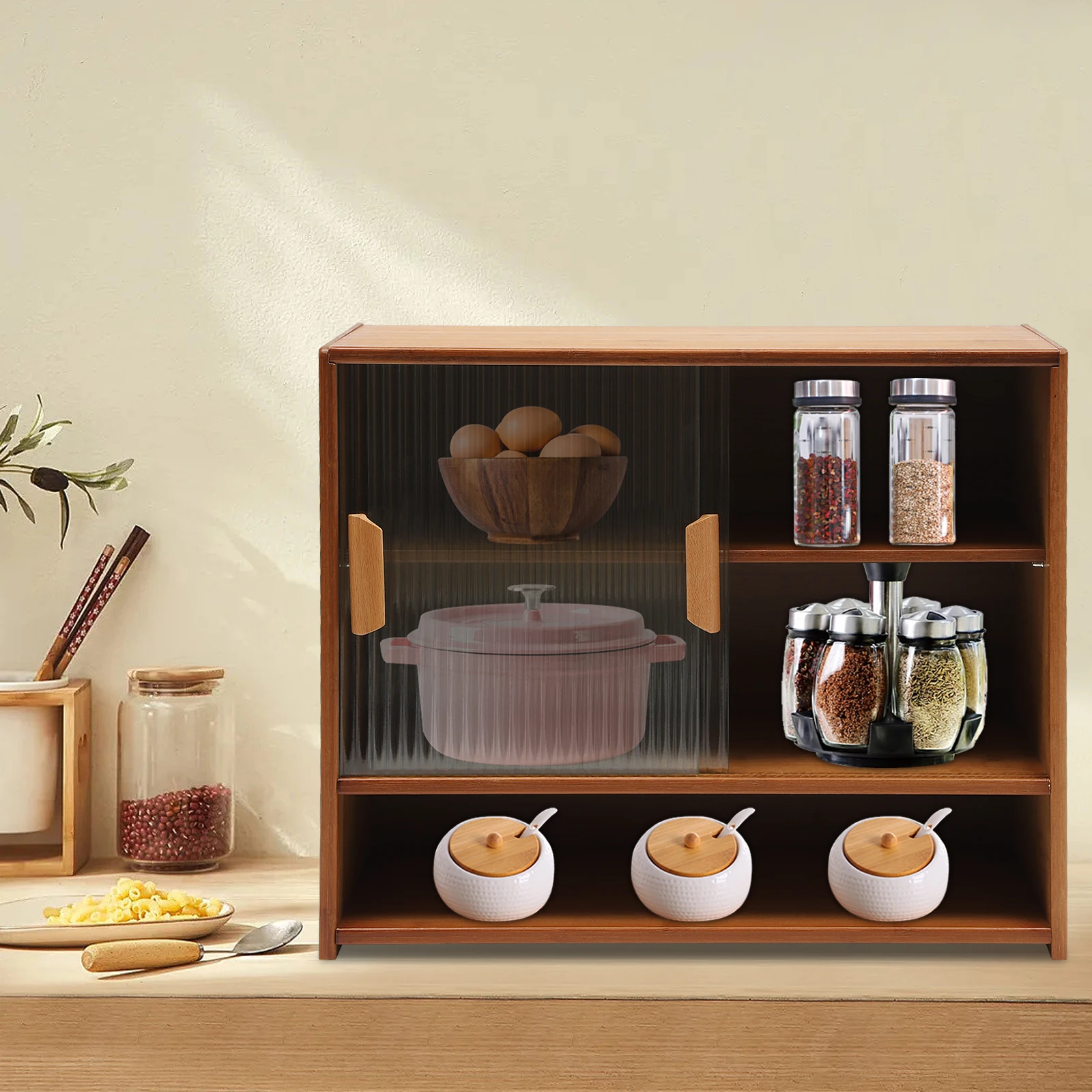 Bymaocar-Kitchen-Pantry-Sideboard-Bamboo-Small-Storage-Cabinet-Sliding ...