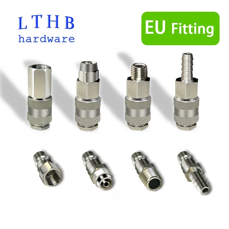Pneumatic-European-Connector-EU-Standard-Fittings-For-Compressor-Male ...