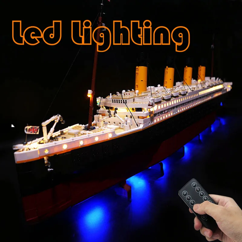 Titanic-Lighting-Set-Tailored-For-10294-Medieval-Steam-Boat-Willie ...