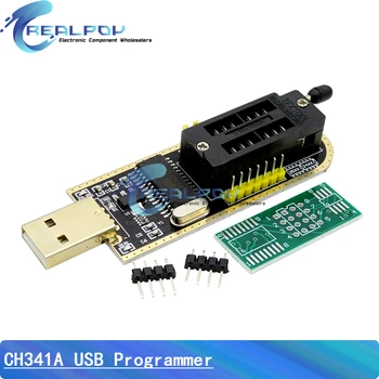 CH341A Programmer adapter+SOIC8 adapter+ SOP8 clip with cable+1.8V ...