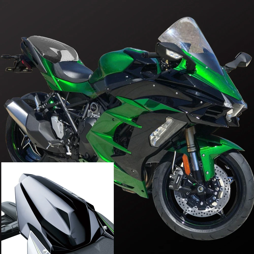 Motorcycle Rear Pillion Passenger Hard Solo Seat Cowl Back Hump Faring ...