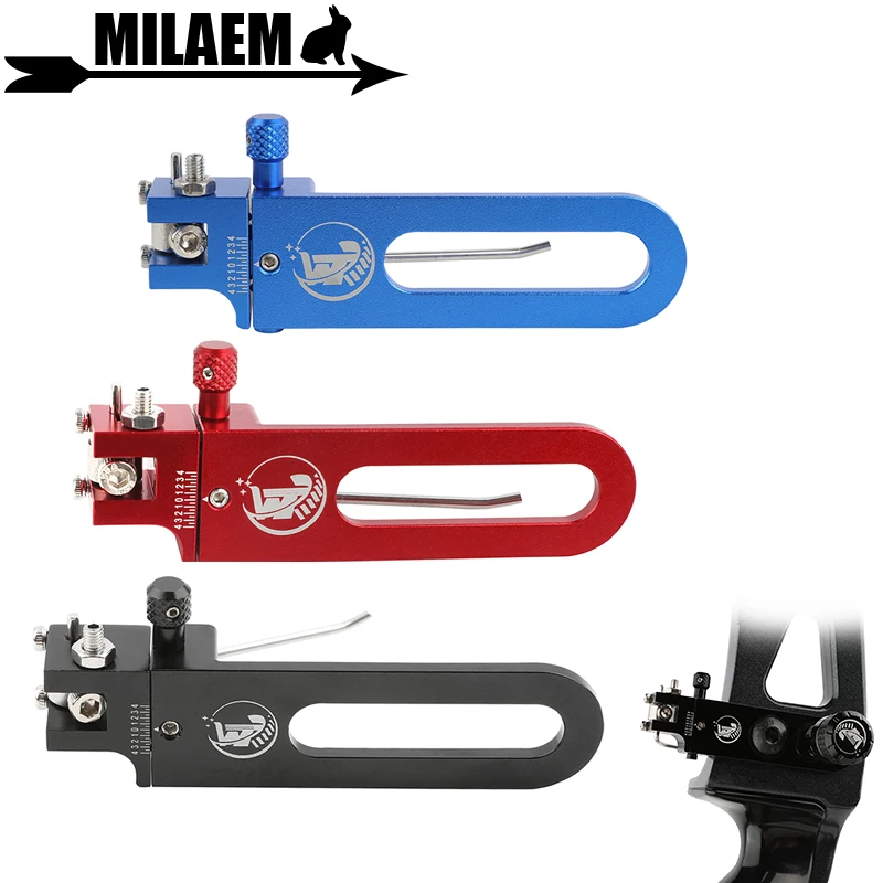 Archery Recurve Bow Arrow Rest Adjustable Prevents Vibration Aluminum ...