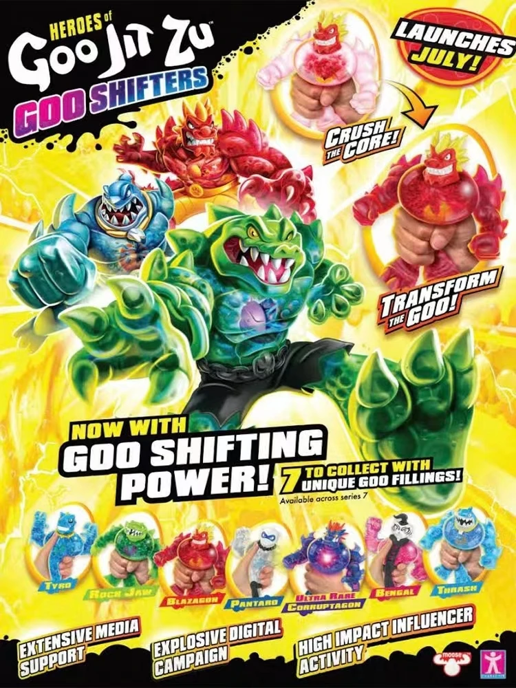 Heroes Goo Jit Zu toy action figures and accessories ,Super elastic ...