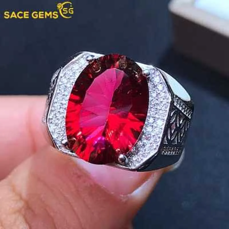 SACE-GEMS-Resizable-10-14MM-Red-Topaz-Luxury-Ring-for-Man-925-Sterling ...