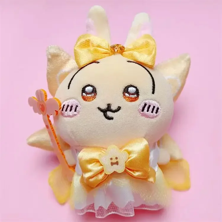 Japanese New Chiikawa Super Magical Girl Plush Doll Self-deprecating Bear Series Hachiware Usagi ...