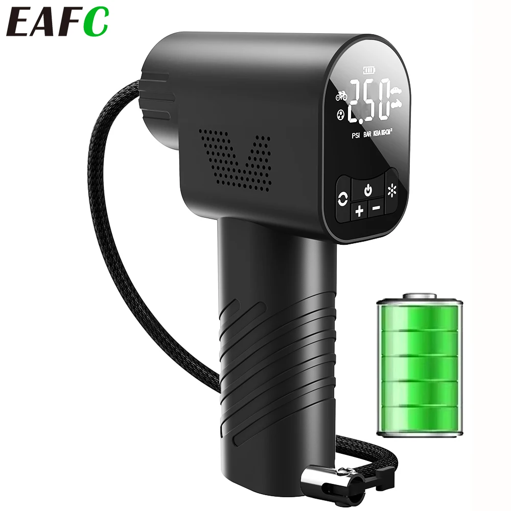 EAFC Electric Car Air Pump Portable Air Compressor Deflator Pump ...