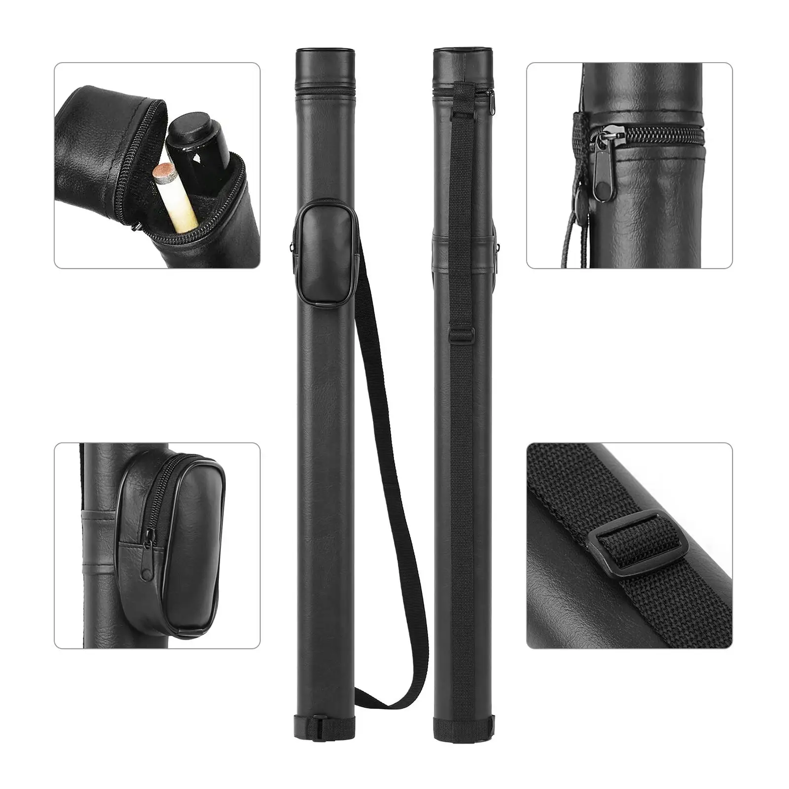 Professional Billiard Cue Bag 1/2 Billiard Carrying Cases Adjustable ...