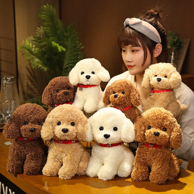 Cucciolo-Teddy-dog-peluche-simulazione-cane-per-giocattoli-da-compagnia ...