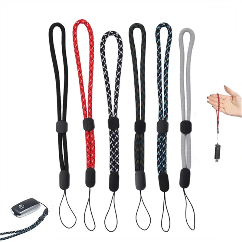 10Pcs-Adjustable-Wrist-Lanyard-Nylon-Hand-Wrist-Straps-For-Electronic ...