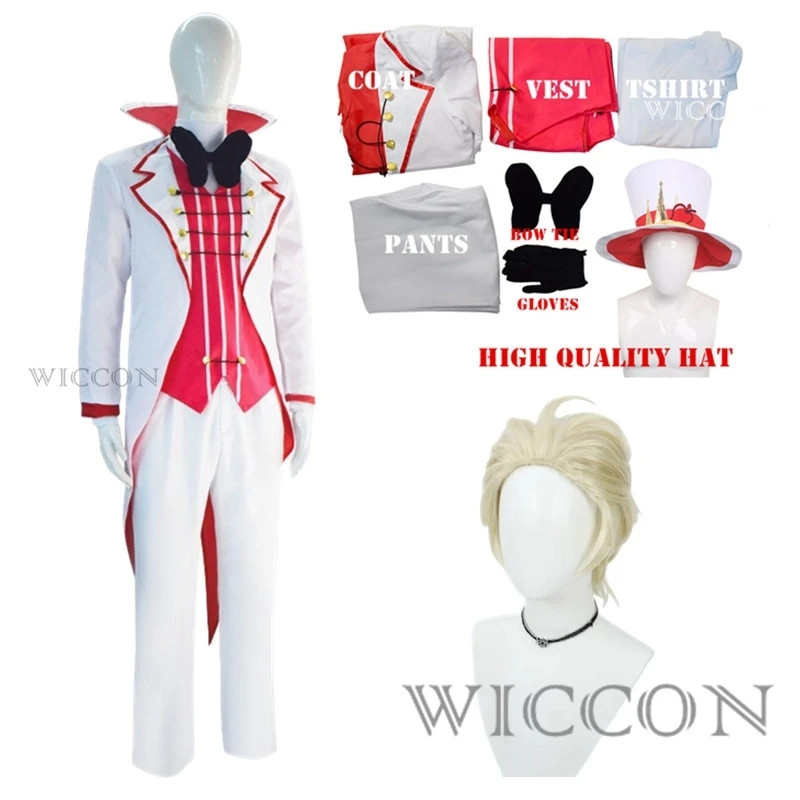 Hasbin-Disfraz-de-Lucifer-para-hombre-adulto-traje-de-Anime-Hotel ...