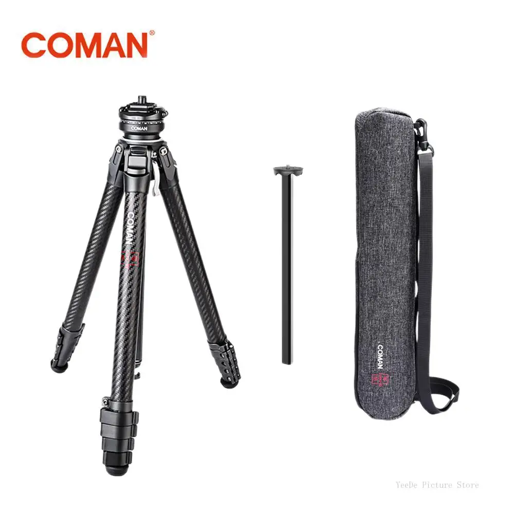 Coman-F38-Carbon-Fiber-Tripod-Lightweight-Travel-Tripod-Smartphone-DSLR ...