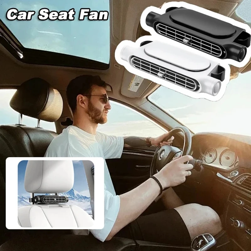 Car-Front-Rear-Seat-Fan-Electric-Cooling-Fan-Portable-Ventilation-Sheet ...