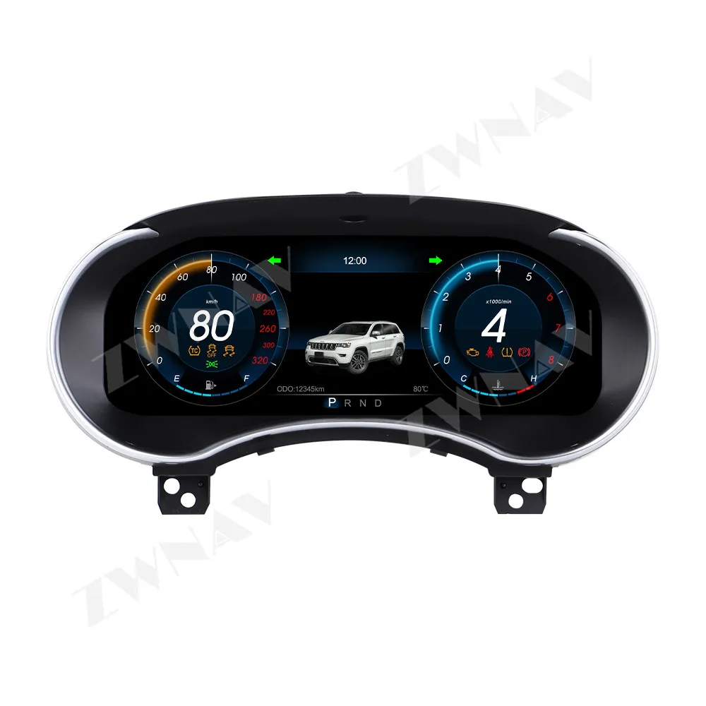 For Dodge Durango 2008-2021 LCD Digital Cluster Instrument Panel ...