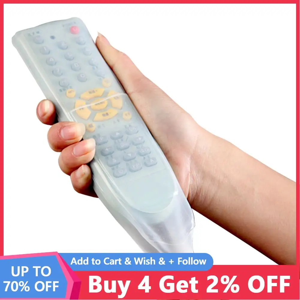 14 Sizes Silicone TV Remote Control Case Cover Video TV Set-top Box Air ...
