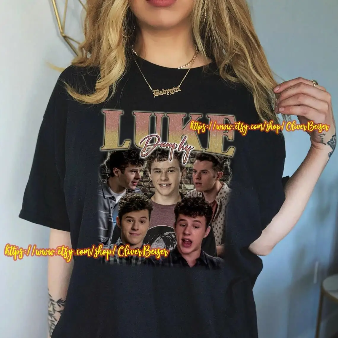 Camiseta-de-Luke-Dunphy-en-estilo-Y2K-camisa-Vintage-de-Luke-Dunphy ...