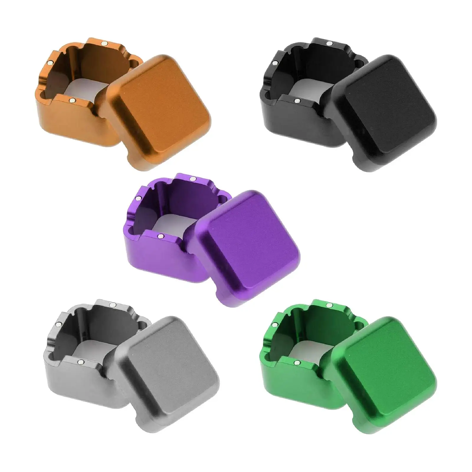 Billiards-Snooker-Pool-Cue-Chalk-Holder-Square-Aluminum-Pool-Table ...