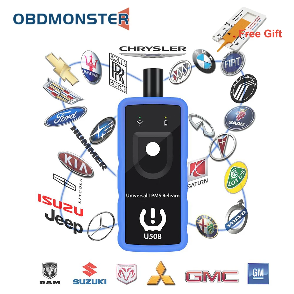 Universal Tpms Relearn Tool Car Tyre Pressure Sensor Reset Tools ...