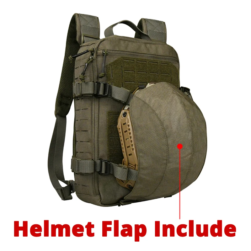 Nylon-Tactical-Backpack-Molle-Plate-Carrier-Bag-Military-Light-Weight ...