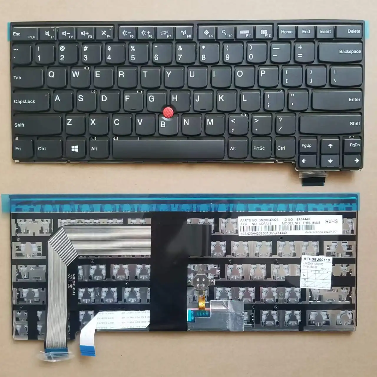 New-US-UK-French-Russian-Keyboard-For-Lenovo-Thinkpad-T460S-T470S-T460P ...