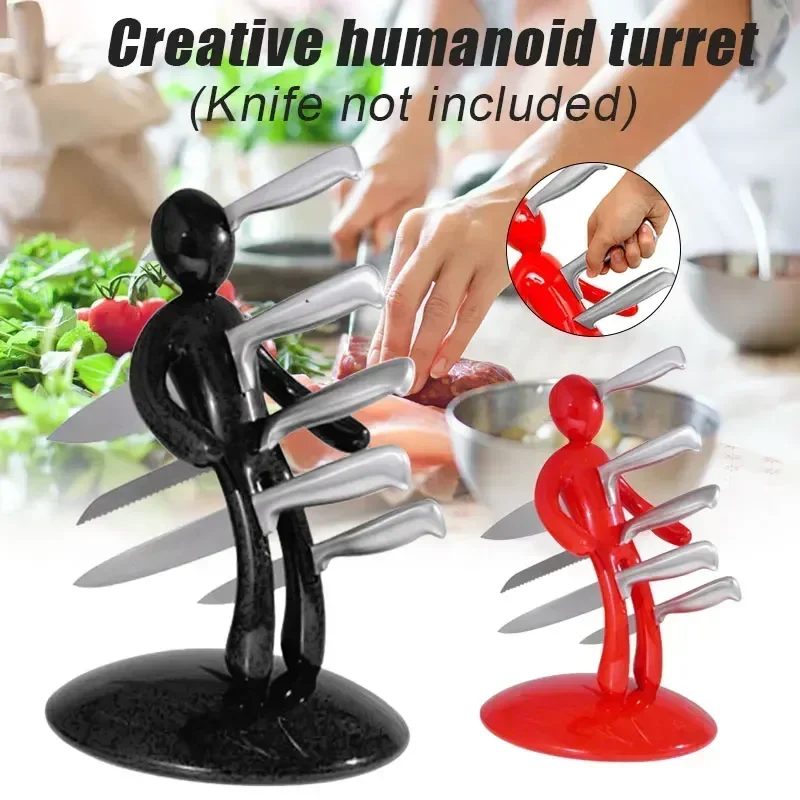 Kitchen Shelf Knife SetMultifunctional Kitchen Knife HolderBody ...