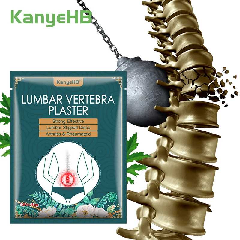 12pcs-1bag-Back-Pain-Relief-Patch-Herniated-Disc-Plaster-Medical ...