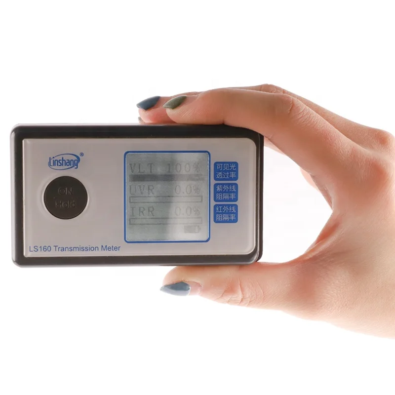 LS160 Solar Film Transmission Meter Light Transmittance Meter UV IR ...