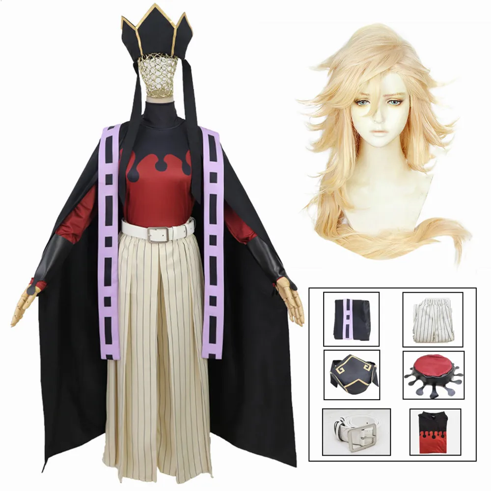 Anime-Demon-Slayers-Douma-Cosplay-Costume-Kimetsu-no-Yaiba-Clothes ...