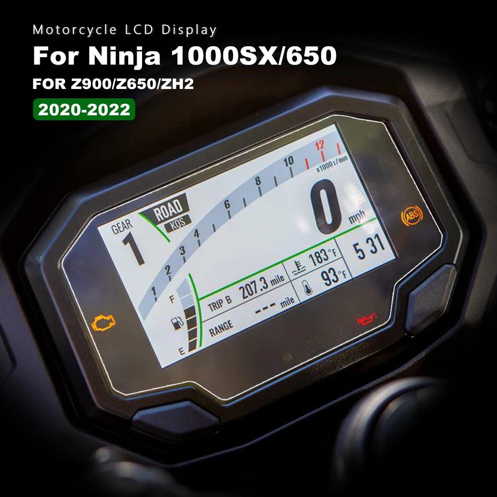 LCD-Screen-Display-HD-Motorcycle-Instrument-Ninja-1000SX-Accessories ...
