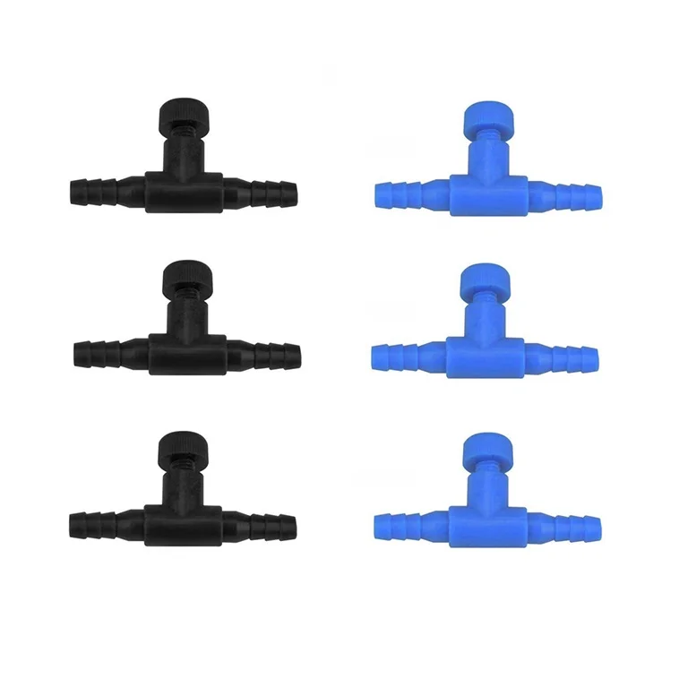 3PCS-Set-Fish-Tank-Air-Line-Flow-Control-Regulator-Valve-Aquarium-For ...