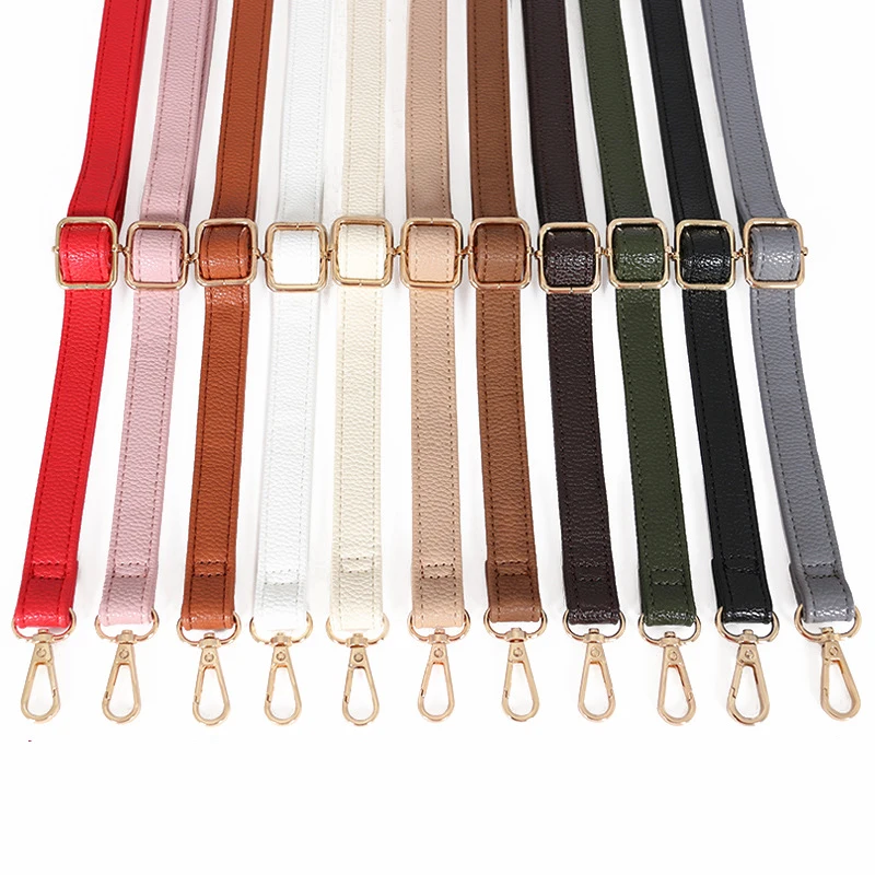 125CM Long PU Leather Adjustable Bag Strap for Handbags 1.2CM Wide ...