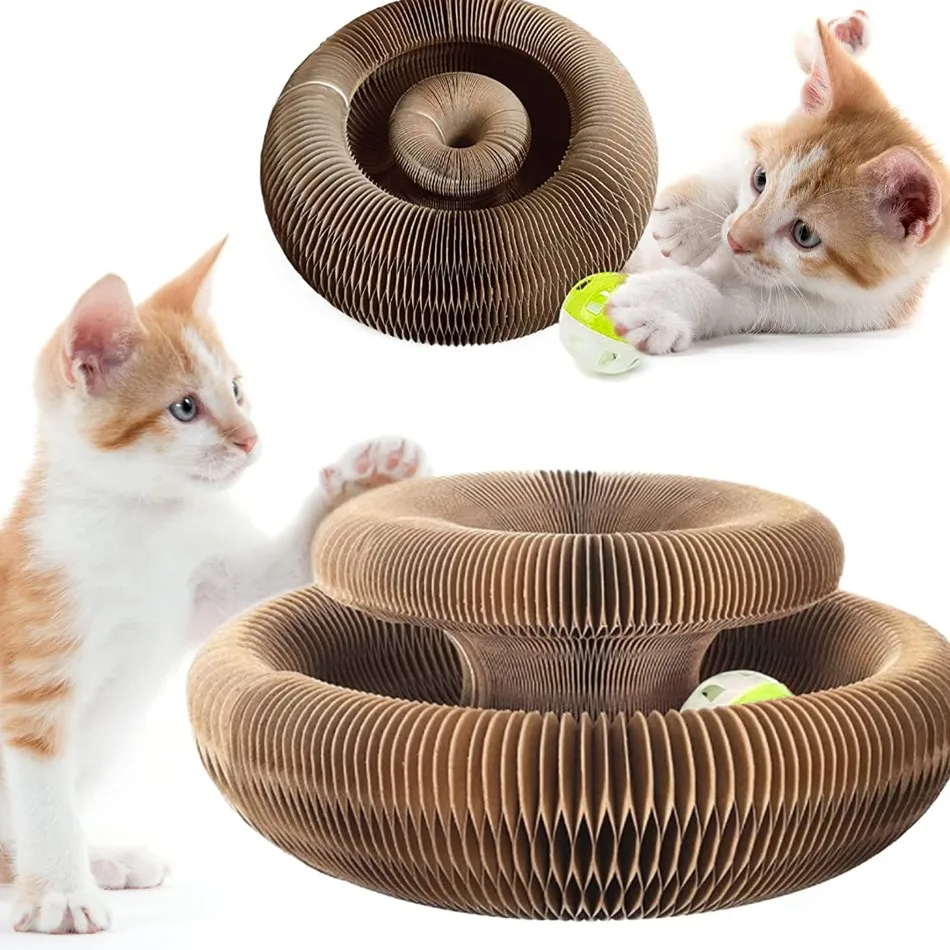 Interactive-Tower-Cat-Toy-Turntable-Roller-Balls-Toys-for-Cats-Kitten ...