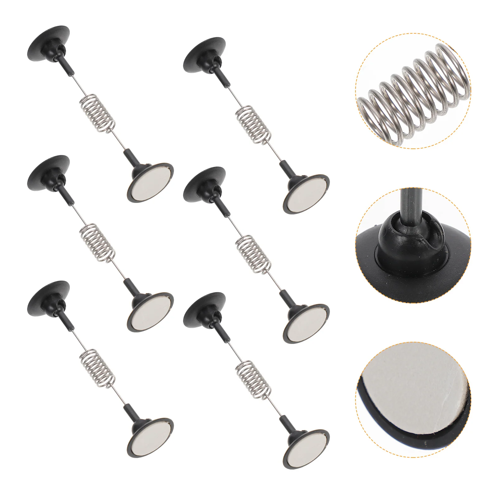 6 Pcs Tag Clips Advertising Simple Useful Flexible Spring Label Clip ...